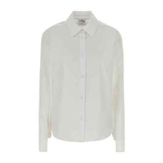 Courr&egrave;ges Popeline Hemd - - Blouses & Shirts - Damen - Wei&szlig; - S