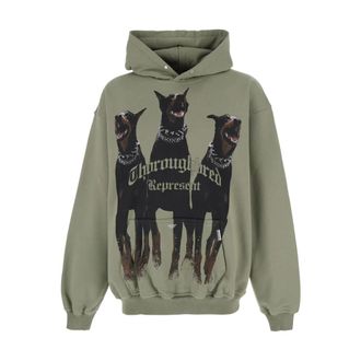Represent Maxi Print Hoodie - - Sweatshirts & Hoodies - Herren - Gr&uuml;n - L