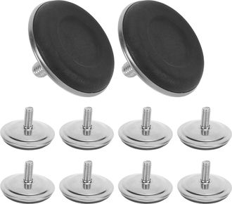 Angoily Ciieeo 10 St&uuml;ck M&ouml;belnivellierer: M8-Antirutschpads f&uuml;r Tisch- und Stuhlbeine zum Ausgleichen unebener B&ouml;den, Schrankf&uuml;&szlig;e - f&uuml;r Stabilit&auml;t und Bodensc