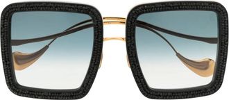 Anna-Karin Karlsson lunettes de soleil &agrave; monture oversize - Noir