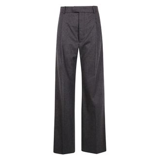 Carven Wide Hosen - - Trousers - Damen - Grau - M