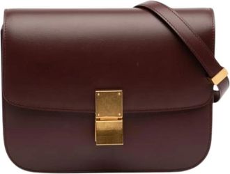 Celine Pre-owned Classic Box - Femme - Pre-owned - Rouge - Taille: ONE Size