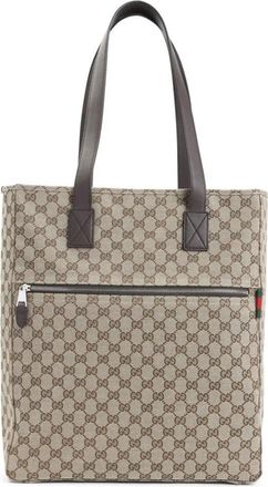 Gucci Shopper & Totes - Rectangular Beige Canvas Tote - Gr. unisize - in Beige - für Damen