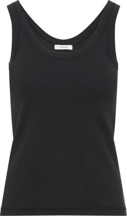 Christophe Lemaire Femme, Tops, Noir, Taille: 40 FR Rib Tank Top