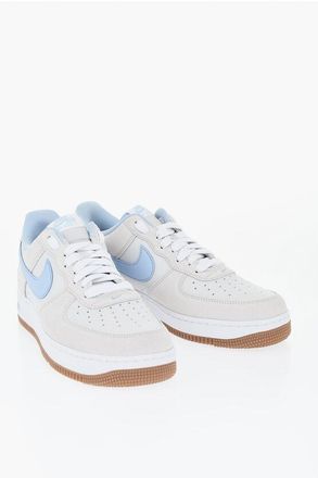 Nike Low-Top Leather And Suede Sneakers AIR FORCE 1 07 LV8 size 40,5