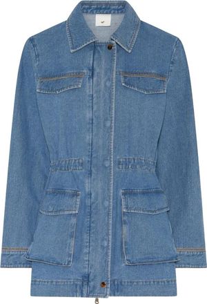 Julie Fagerholt - Heartmade Femme, Vestes, Bleu, Taille: 46 FR Denim Vestes