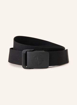 Stone Island G&uuml;rtel schwarz