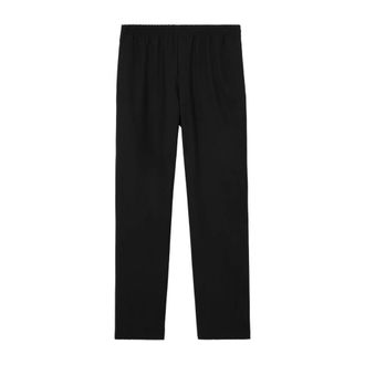 Burberry Homme, Pantalons, Noir, Taille: M Pantalon coupe droite