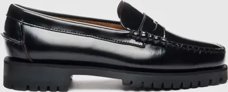 Sebago Mocassins Dan Lug W Cuir Black Regular