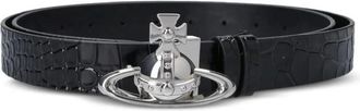 Vivienne Westwood Orb G&uuml;rtelschnalle - - Accessories - Damen - Schwarzk - S/M