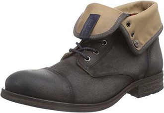 Tommy Jeans Homme Dillan 1b Bottes à Tige Courte, Gris Pavement 886, 42 EU