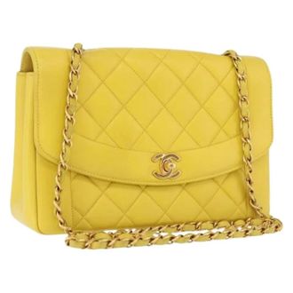 Chanel Pre-owned Vintage Schultertasche - - Pre-owned - Damen - Gelb - ONE SIZE
