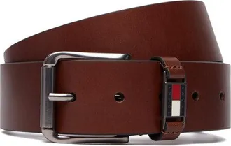 Tommy Jeans G&uuml;rtel Tjm Tommy Roller Buckle 4.0 AM0AM14460 Braun