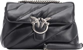 Pinko Pinko, Femme, Sacs, Noir, Taille: ONE Size Classic Love Bag Puff