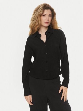 Brave Soul Hemd LSH-573KENDALL Schwarz Straight Fit