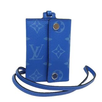 Louis Vuitton Portefeuille en toile Pre-owned - Femme - Pre-owned - Bleu - Taille: ONE Size
