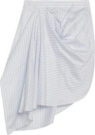 J.W.Anderson Asymmetrischer Drapierter Rock - - Skirts - Damen - Blau - 2XS