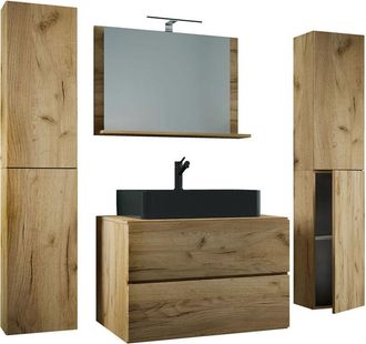 ebuy24 5-tlg. Waschtisch Bad 80 cmLendas XL