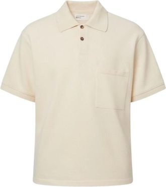 Universal Works Homme, Tops, Beige, Taille: XL S/S Pullover Knit Shirt