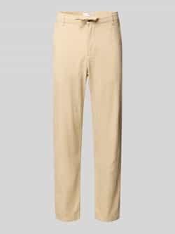 Selected Slim Tapered Fit Hose mit Leinen-Anteil Modell BRODY