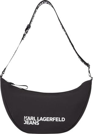 Karl Lagerfeld Karl Lagerfeld Jeans, Damen, Essential Nylon Sling Bag, Schwarz, One size