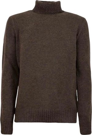 Gran Sasso Homme, Pulls, Brun, Taille: XL Pull &agrave; col roul&eacute;