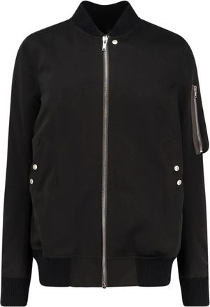 Rick Owens Homme, Vestes, Noir, Taille: XL Blouson aviateur classique