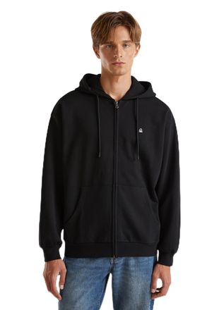 Benetton Jacke C/CAPP M/L, Schwarz, XL