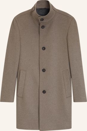 HUGO BOSS Mantel H-Hyde-Su-264 Slim Fit braun