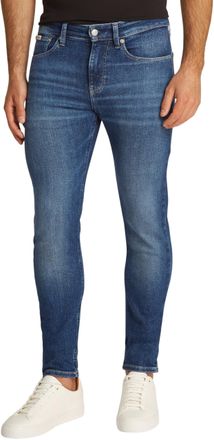 Calvin Klein Herren Jeans Hose Skinny Fit mit Stretch, Blau (Denim Medium), 32W/33L