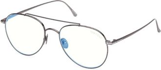 Tom Ford Aviator Optical Frame - - Accessories - unisex - Grau - 53 MM