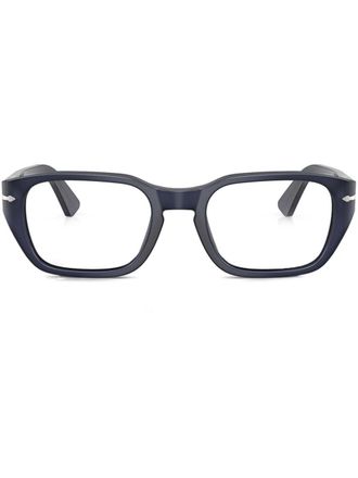 Persol lunettes de vue à monture rectangulaire - Bleu