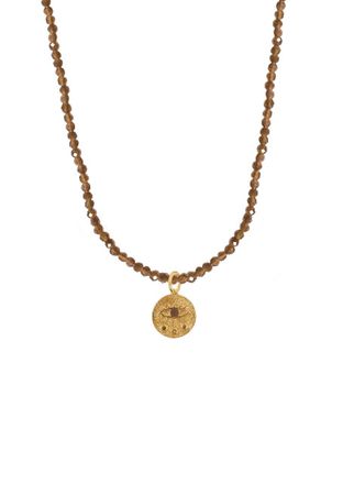 Hermina Athens Collier Kressida Mini Charm Moca Kmcgmmcn