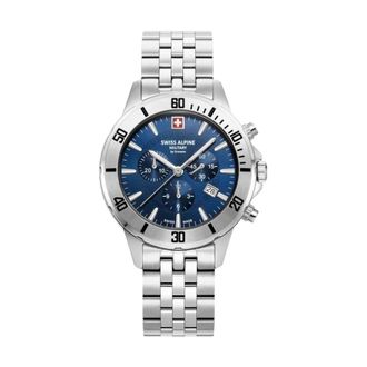 Swiss Alpine Military Cruiser Chronograph - - Accessories - Herren - Blau - ONE SIZE