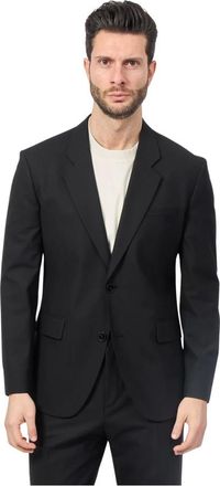 HUGO BOSS Homme, Vestes, Noir, Taille: 2XL Veste noire slim fit