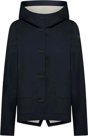 Roberto Ricci Design Rrd, Femme, Vestes, Bleu, Taille: 40 FR Veste L&eacute;g&egrave;re &agrave; Capuche