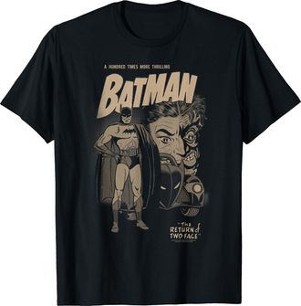 DC Comics Justice League Retro The Return Of Two Face T-Shirt