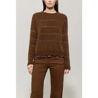 Luisa Cerano Damen, Strickwaren, Braun, SGr&ouml;&szlig;e