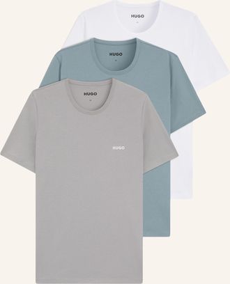 HUGO BOSS Hugo Unterw&auml;sche Top T-Shirt Rn Triplet P Regular Fit schwarz