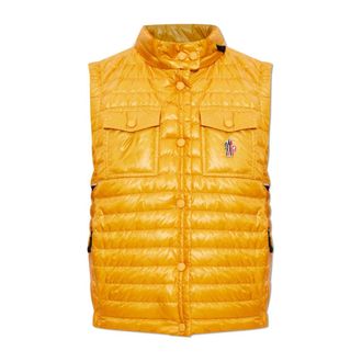 Moncler Day-Namic Daunenweste - - Jackets - Damen - Orange - S