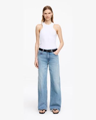 Arket LUPINE Flared Jeans -Blau