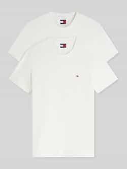 Tommy Jeans Slim Fit T-Shirts aus reiner Baumwolle im 2er-Pack