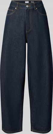 Jake*s Casual Barrel Jeans aus reiner Baumwolle