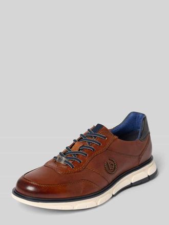 Bugatti Halbschuhe aus Leder mit Label-Detail Modell Don