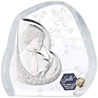 Crystaljulia Briefbeschwerer, Bleikristall, transparent, 11,5 cm