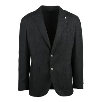 L.B.M. 1911 L.b.m. 1911, Homme, Vestes, Gris, Taille: XL Giacca Stondata