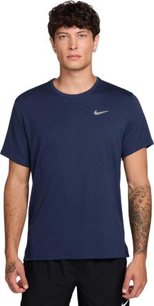 Nike Miler T-Shirt f&uuml;r Herren, Reflektierende Details (Mitternachtsblau)