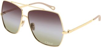 Chlo&eacute; Aly Sonnenbrille - - Accessories - unisex - Gelb - ONE SIZE