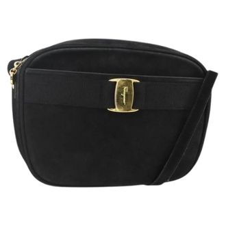 Ferragamo Sac bandouli&egrave;re Pre-owned - Femme - Pre-owned - Noir - Taille: ONE Size