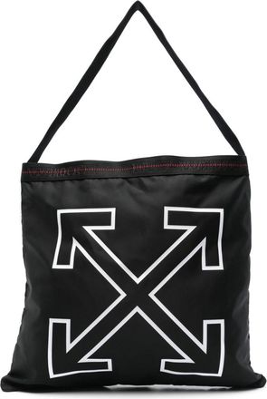 Off-white sac cabas Heritage - Noir